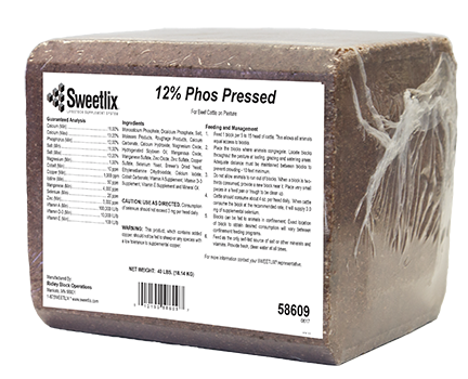 Sweetlix - 58609 12% Phos Pressed
